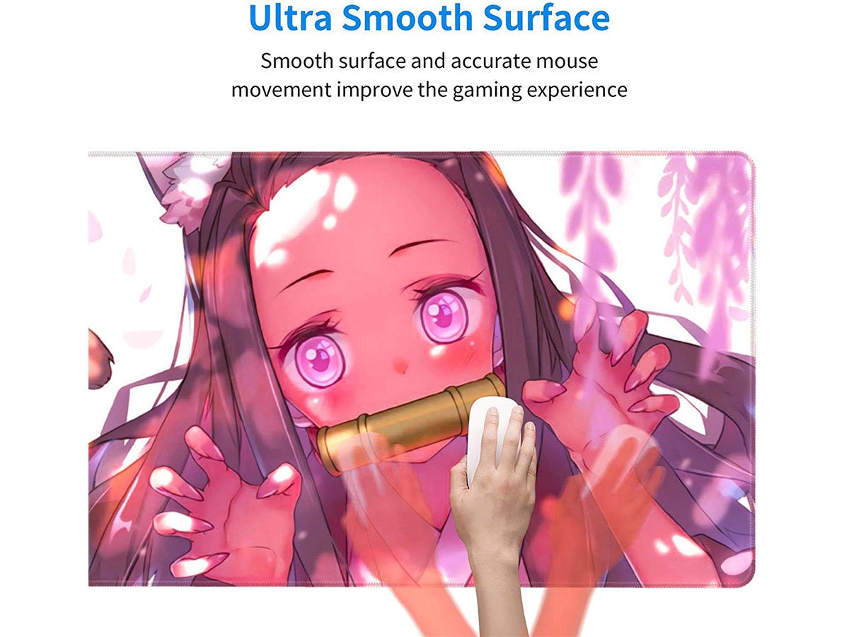 Mouse Pad Gaming Mouse Pads Anime Large Non-Slip Desk Mat for | Etsy