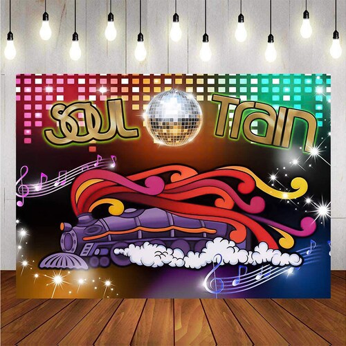 Soul Train Motown Party Decorations Photo Backdrop Disco - Etsy
