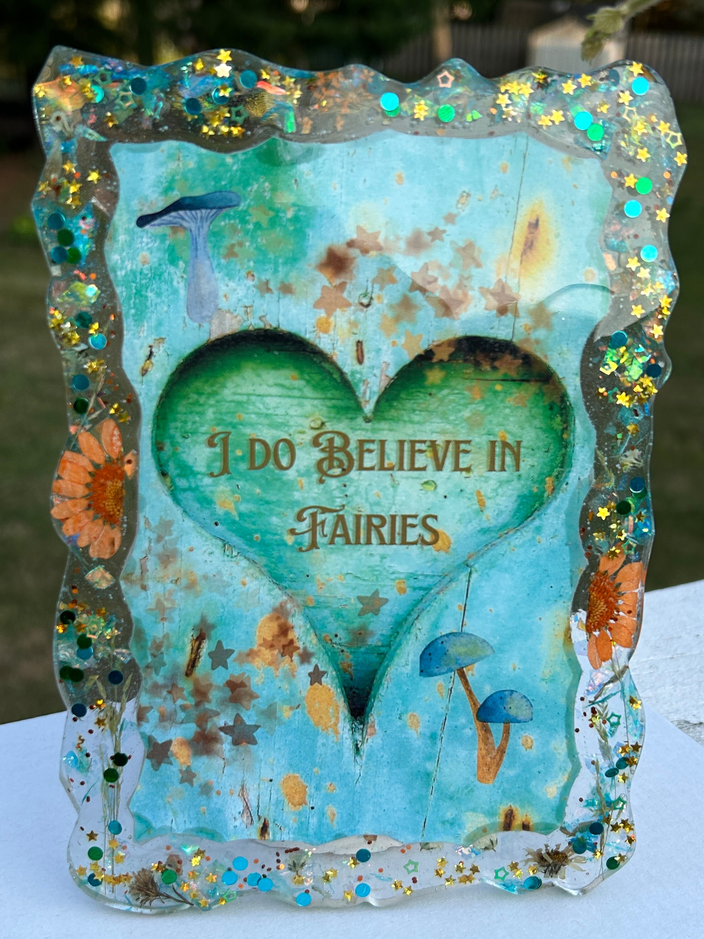 I Believe in Fairies Wall & Desk Frame Art Handmade - Etsy