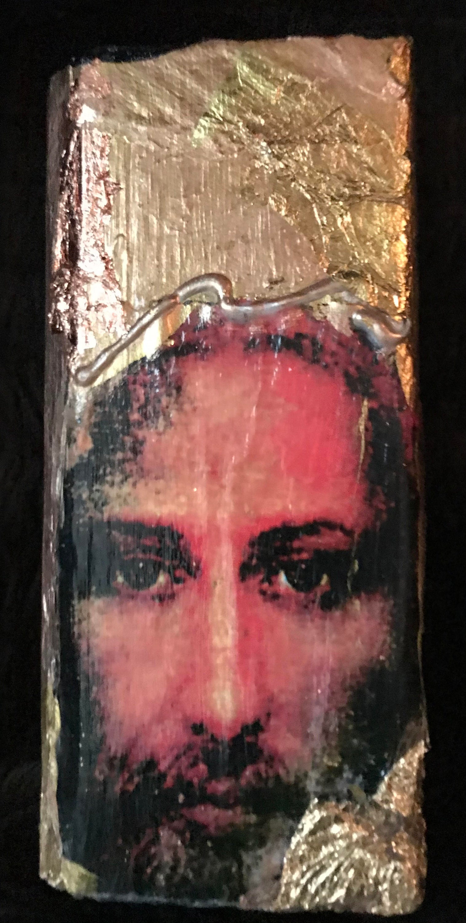 Real Face of Jesus Christ Decoupage Icon - Etsy