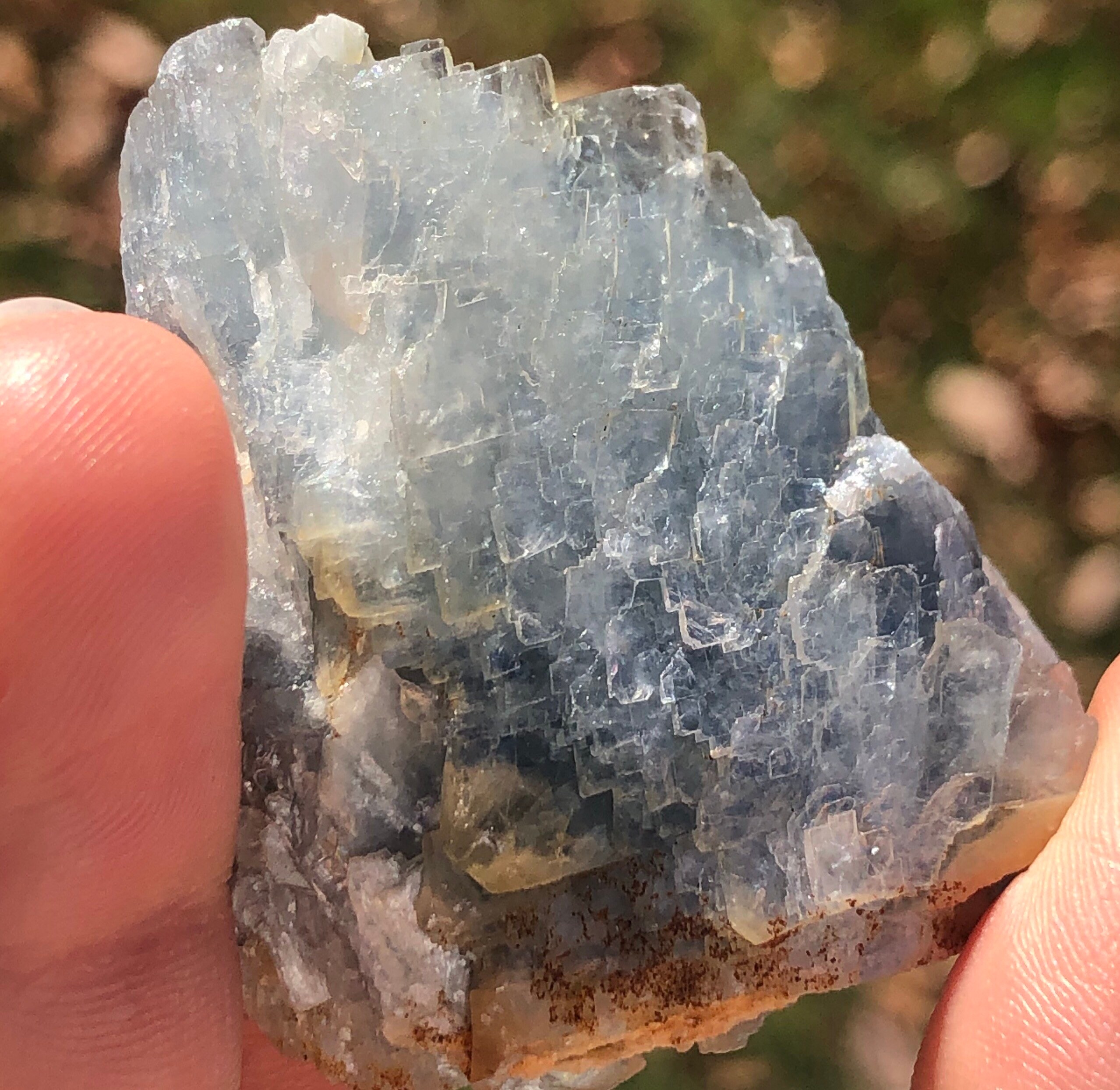 Blue Barite Blue Barite Specimen Barite Colorado Minerals - Etsy