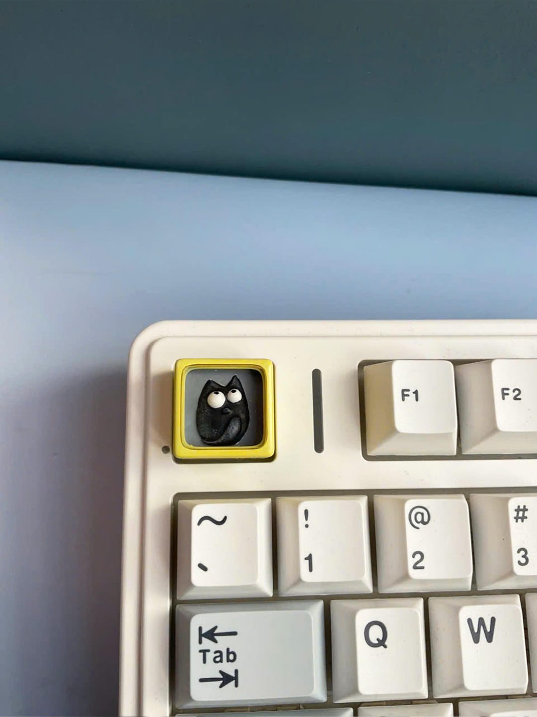 Black Cat 3D - Artisan Keycaps - Cat Keycap Cute - Artisan Keycaps ...