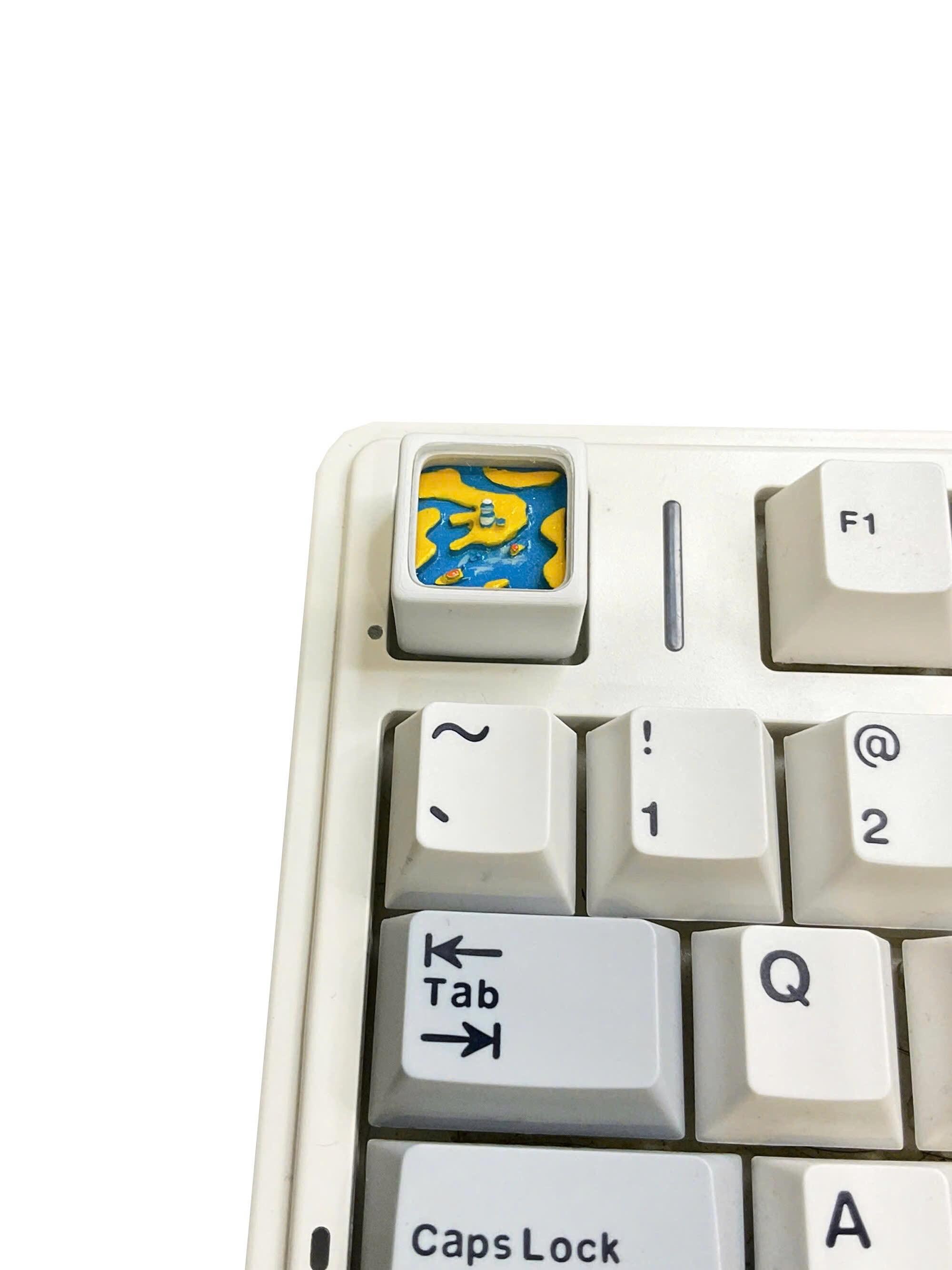 3D Picture Keycaps - 3d Keyboard - Art Keycap - Handmade Artisan Keycap ...