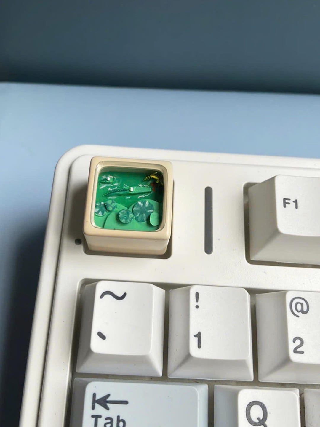Crocodile in the Swamp 3D Keycaps - Artisan Keycaps - Custom Keycap ...