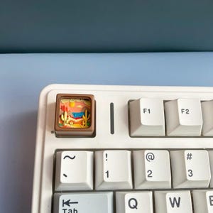 3D Picture Keycaps - 3d Keyboard - Art Keycap - Handmade Artisan Keycap ...