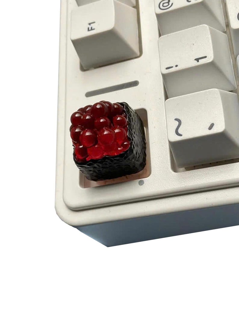 Sushi Keycap - Artisan Keycap - Mechanical Keyboard - Cute Keycap - Etsy