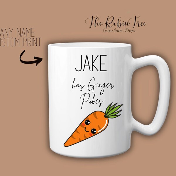 Ginger Pubes - Etsy