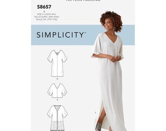 Simplicity Caftan Pattern - Etsy