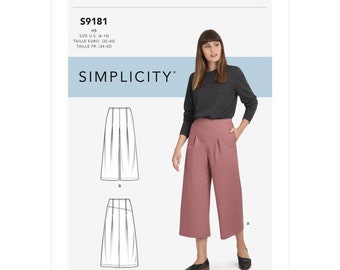 Uncut Simplicity Sewing Pattern 10497 9110 Misses Pull on Skirts and ...