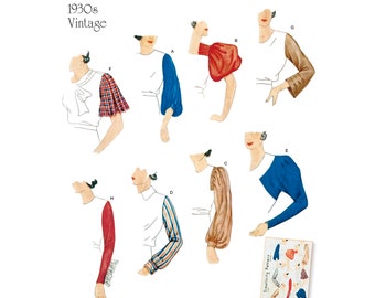 Simplicity Sewing Pattern 8506 Misses' Vintage Set of - Etsy