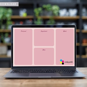Functional Minimalistic Desktop Wallpaper | Pink Desktop Wallpaper ...