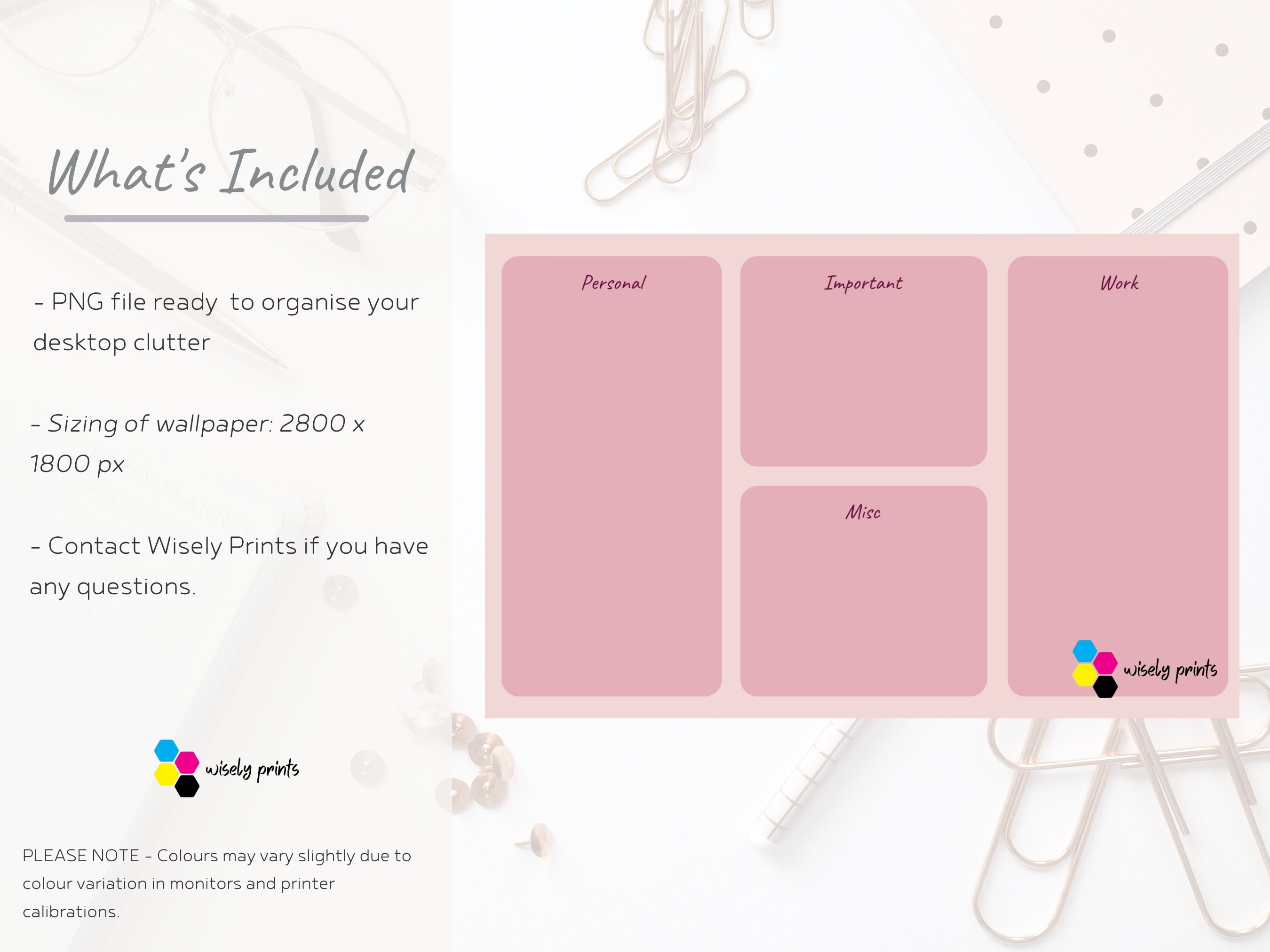 Functional Minimalistic Desktop Wallpaper | Pink Desktop Wallpaper ...