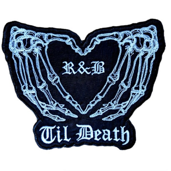 Til Death Embroidery - Etsy