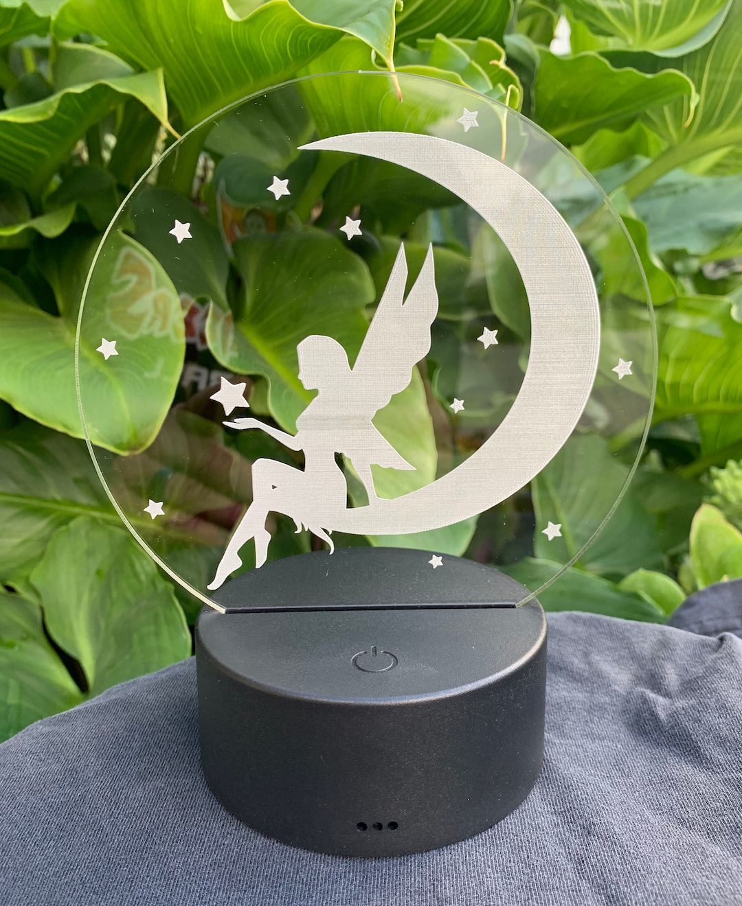 Fairy, Led, Nightlight, Edge Lit, Acrylic, Kids, Light, Gift for Him ...