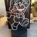 Mario, Led, Edge Lit, Sign, Nightlight, Kids, Gift, Gift for Him, Gift ...