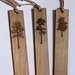 Tree Bookmarks, Set of Three, Bookmark, Wood,, Wood Bookmark, Gift ...