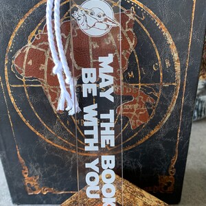 Star Wars, Baby Yoda, Grogu, Mandalorian, Acrylic, Bookmark, Gift for ...
