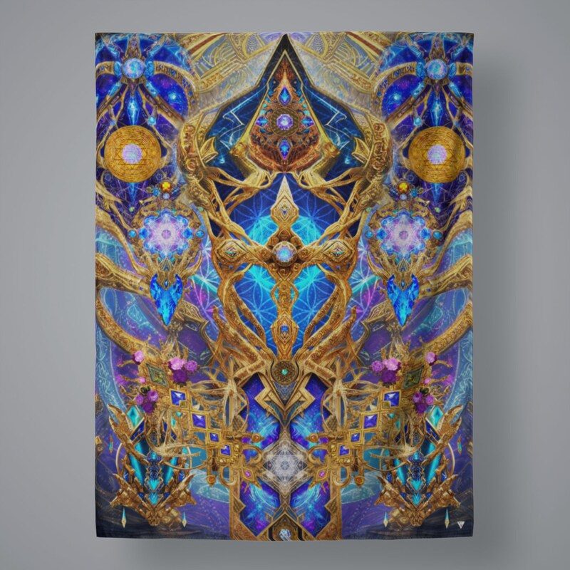 Psychedelic Tapestry - Etsy