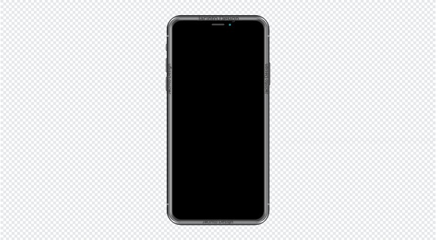 IPhone 11 Frame With Transparent Background in Grey PNG Color - Etsy