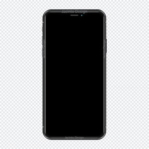 IPhone 11 Frame With Transparent Background in Black PNG Color - Etsy