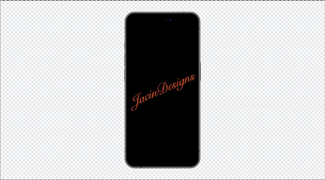 IPhone 15 Pro Frame With Transparent Screen, PNG Image - Etsy