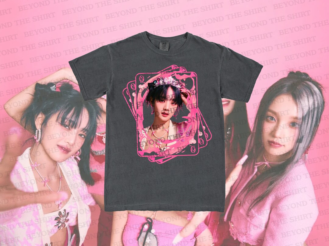 Gidle Queencard Tour Shirt Concert Merch Minnie 2023 Tour Tshirt for ...