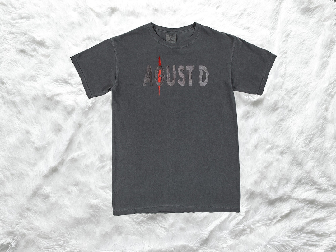 Agust D Scar Tshirt Embroidery Mixtape Concert Shirt Sweatshirt ...