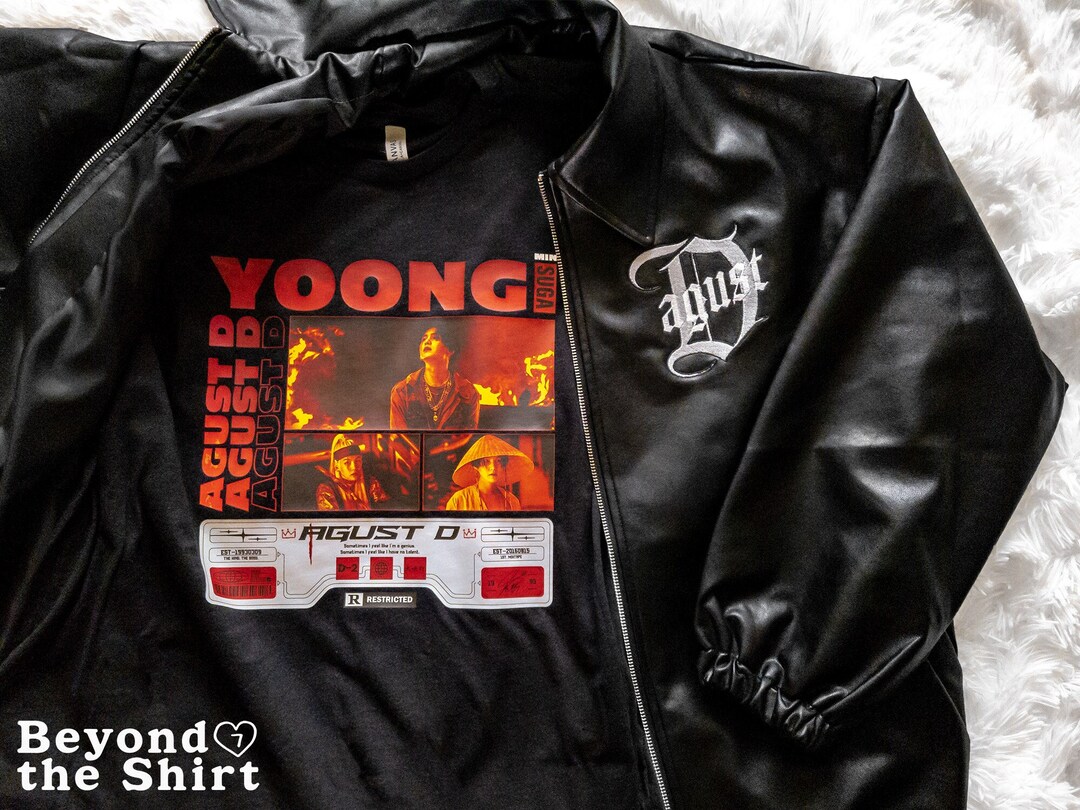 Agust D Tour Shirt Yoongi Concert T-shirt Agust D SUGA Tour Tshirt BTS ...