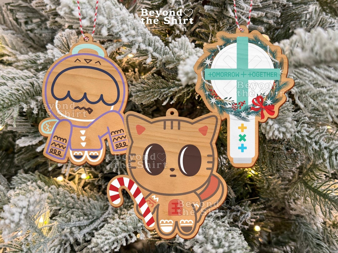 TXT Ppulbatu Ornament Tomorrow X Together Wooden Keychain Ornament ...