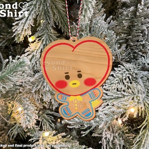 BTS Christmas Ornaments BT21 Christmas Decor BTS Tree Decoration Koya ...