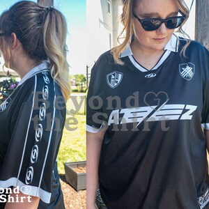 ATEEZ Bouncy Short Sleeve Jersey Ateez Merch Shirt Ateez Tour Outfit ...