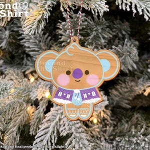 BTS Christmas Ornaments BT21 Christmas Decor BTS Tree Decoration Koya ...