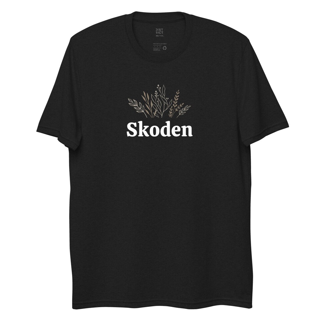 Skoden Unisex Recycled T-shirt, Shirt for Natives, Uncle, Dad, Brother ...