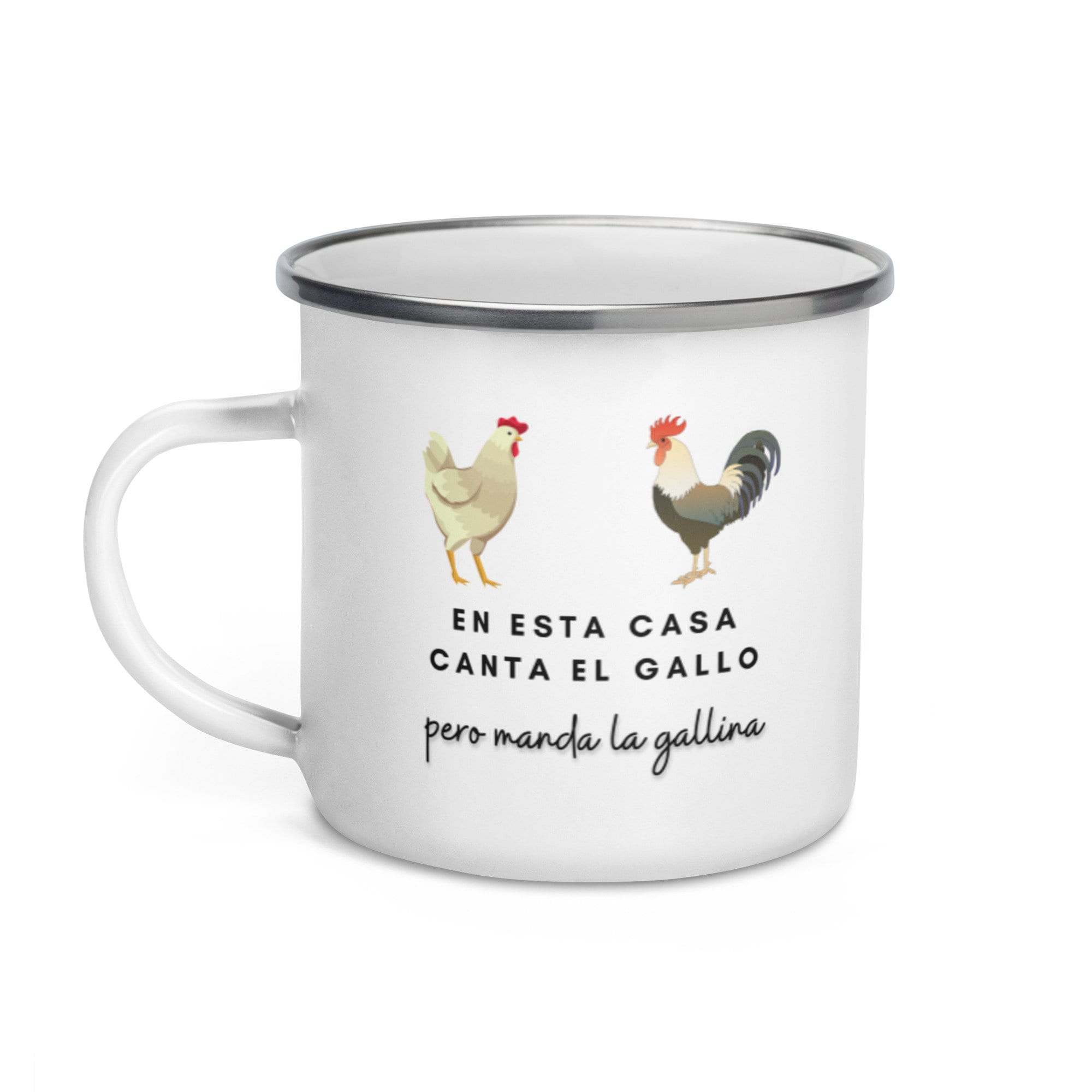 En Esta Casa Canta El Gallo Pero Manda La Gallina Mug - Funny Mug for ...