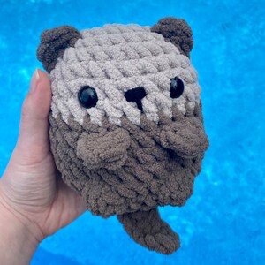 Chunky Otter Crochet Pattern PDF || PATTERN ONLY, Digital Download ...
