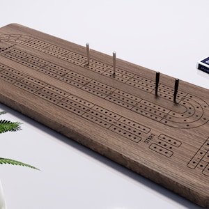 X Large Cribbage Board - Etsy