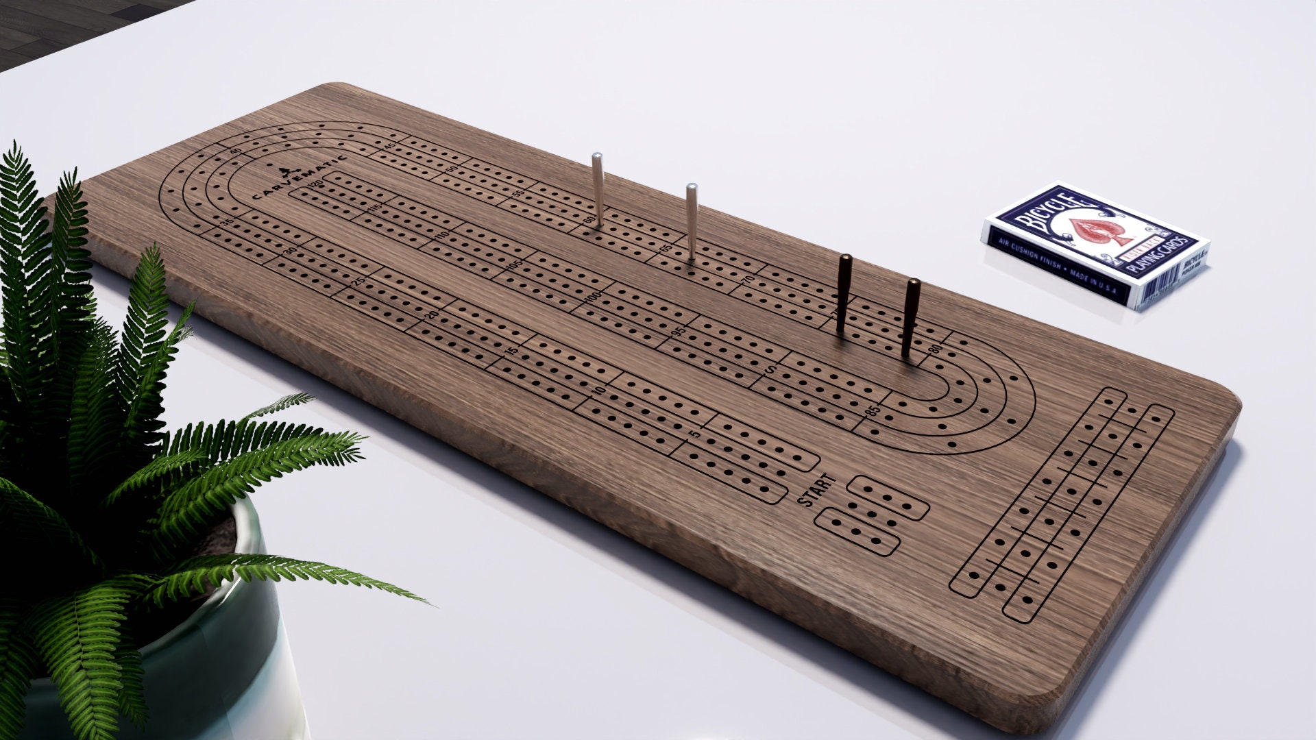 X Large Cribbage Board - Etsy