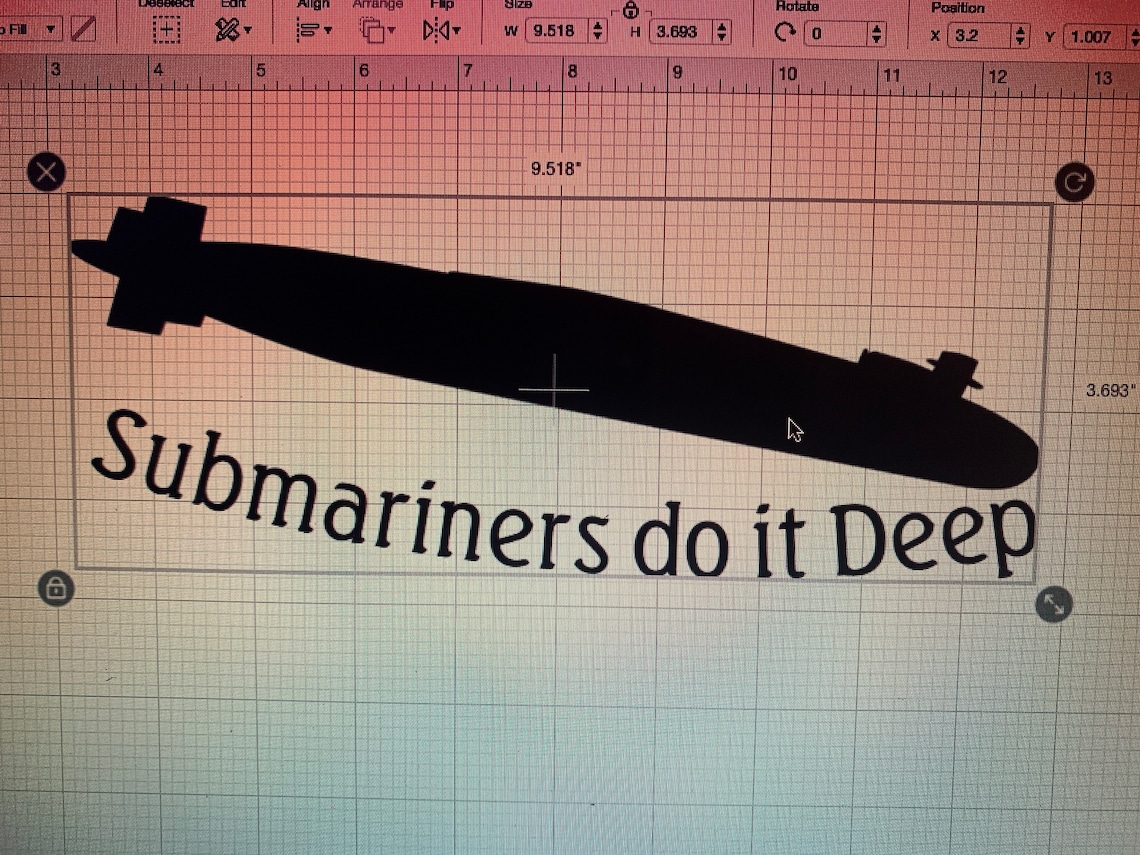 Submariners Do It Deep Funny Submarine Decal US Navy Pride - Etsy