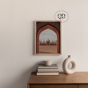 Badshahi Mosque Digital Art Print | Badshahi Masjid Lahore| Pakistan ...