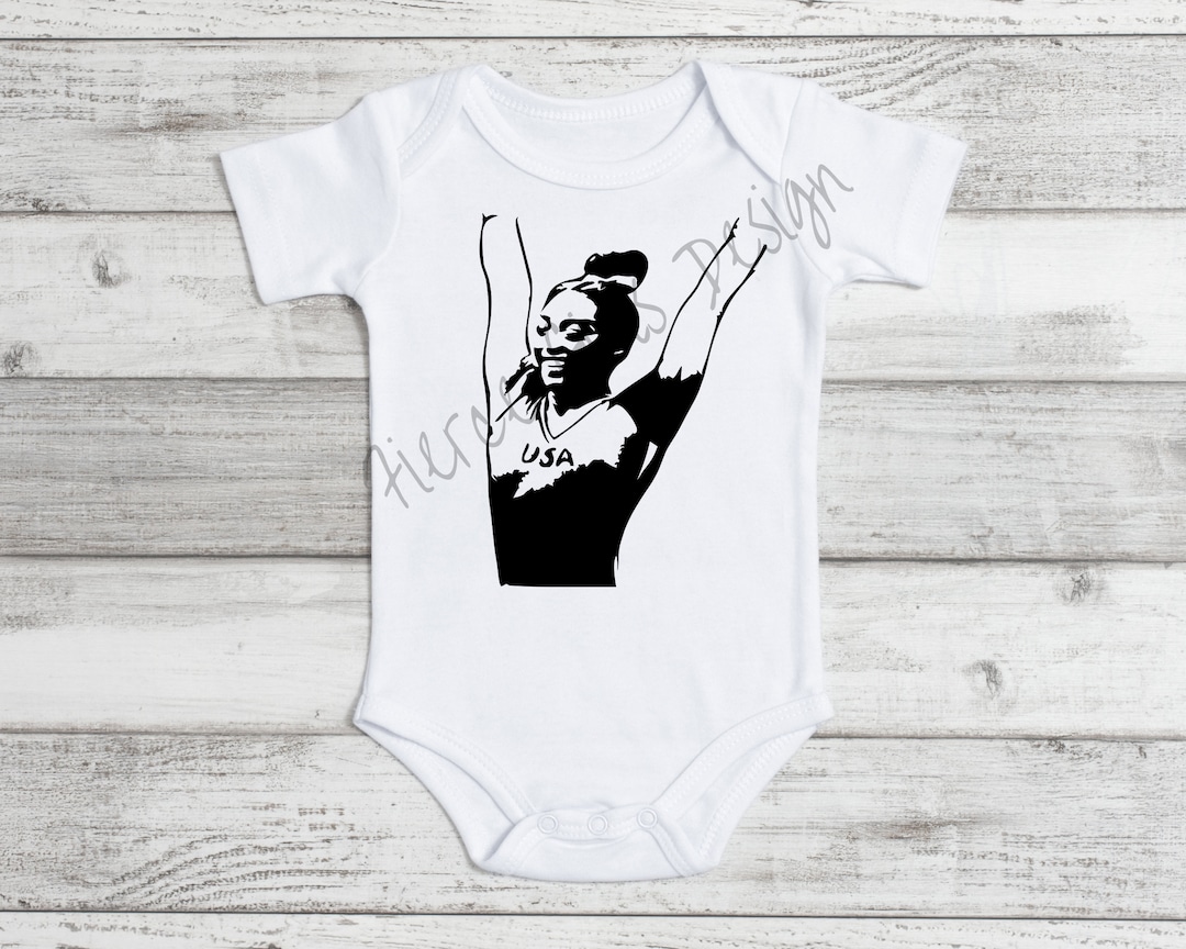 Simone Biles Portrait SVG, GOAT, Greatest of All Time, Gymnast ...