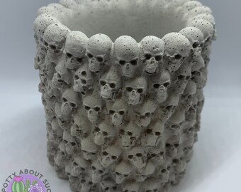 Skull Plant Pot | Etsy UK