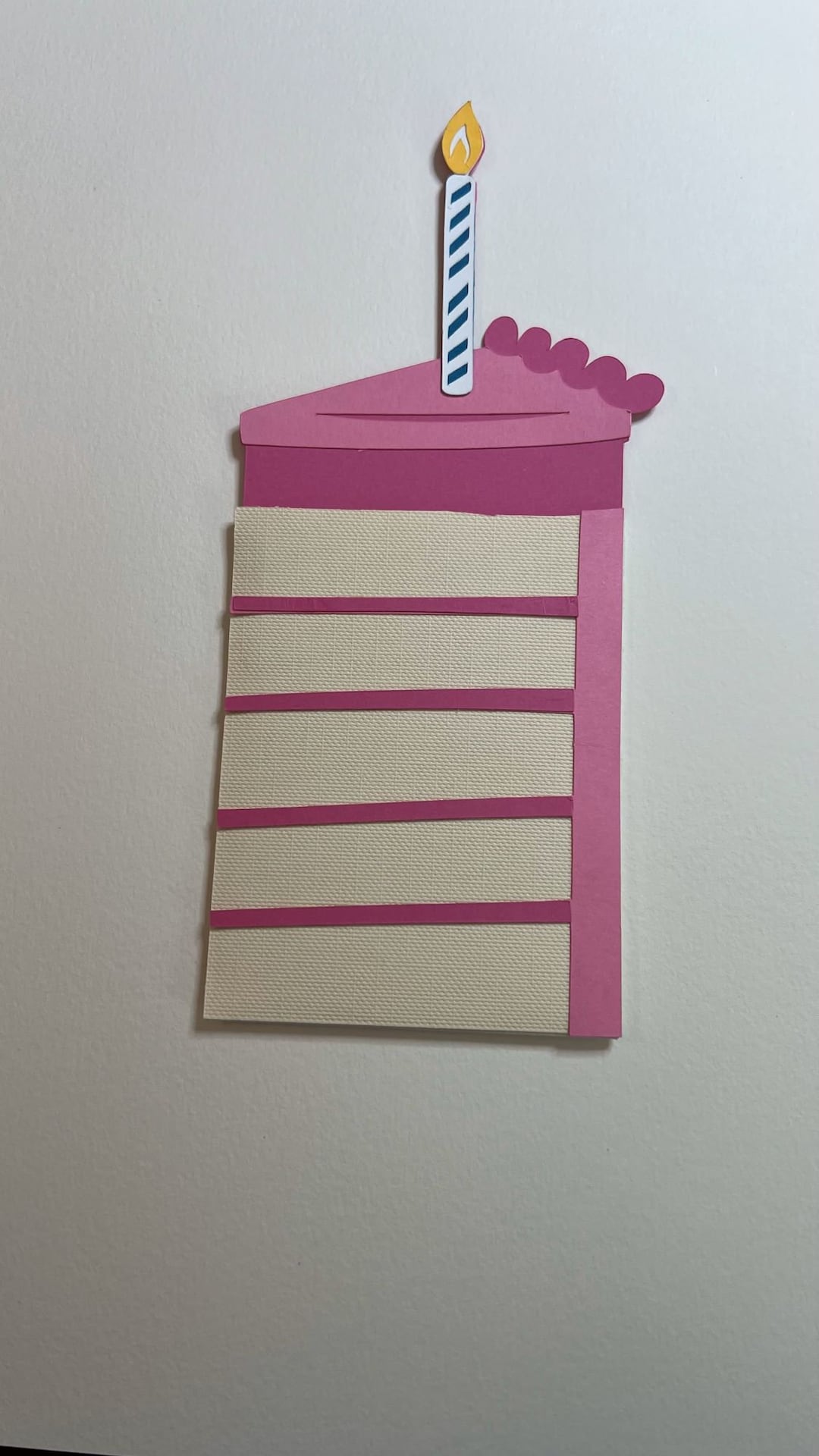 5 Layer Birthday Cake Gift Card Holder - Etsy