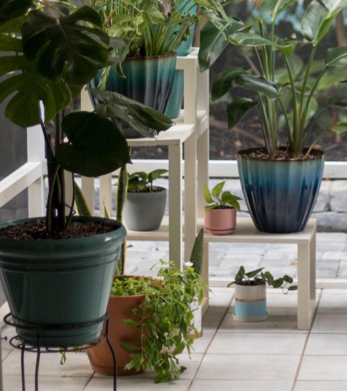 Two Level Multi-plant Stand - Etsy