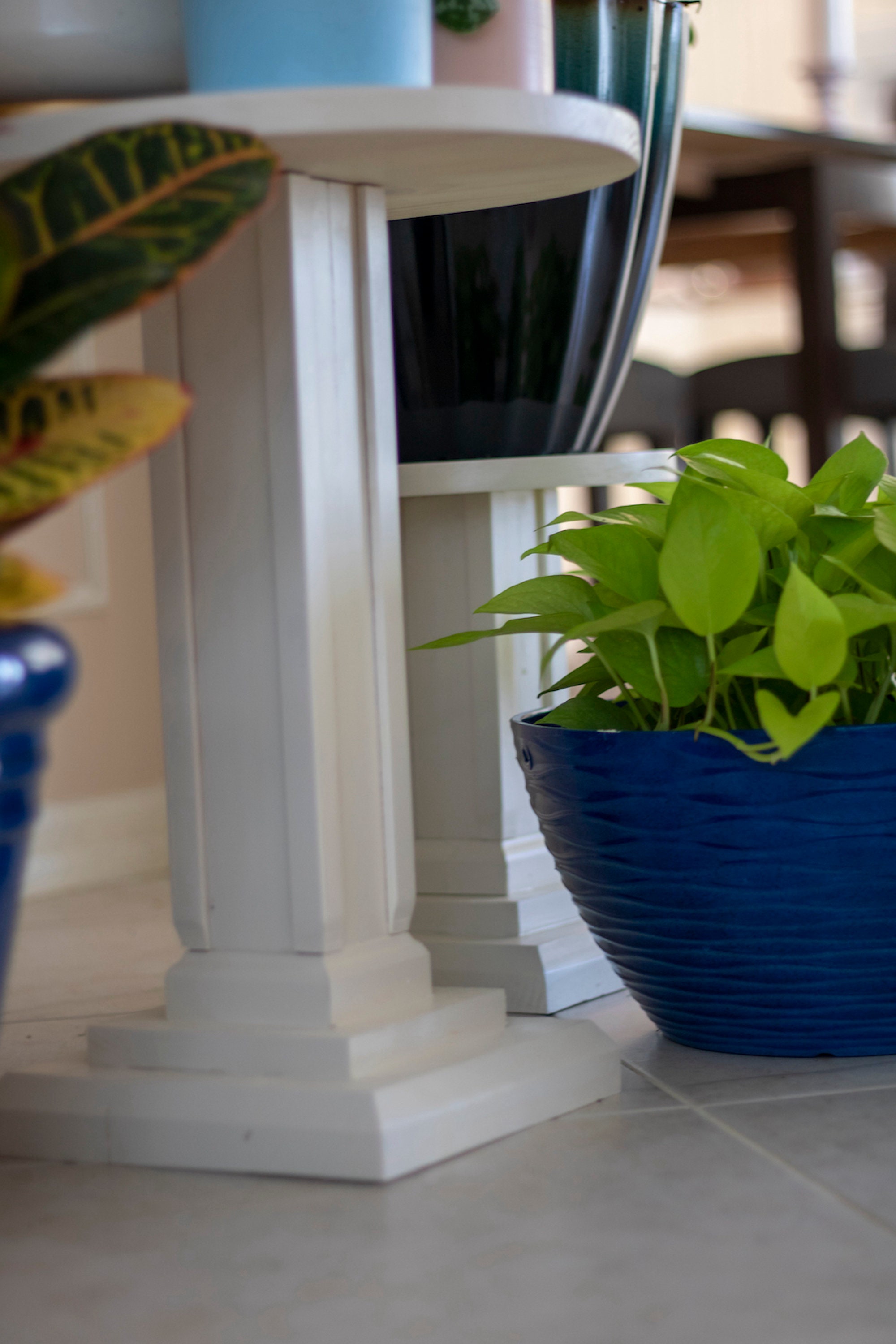 Triple Plant Stand Set - Etsy