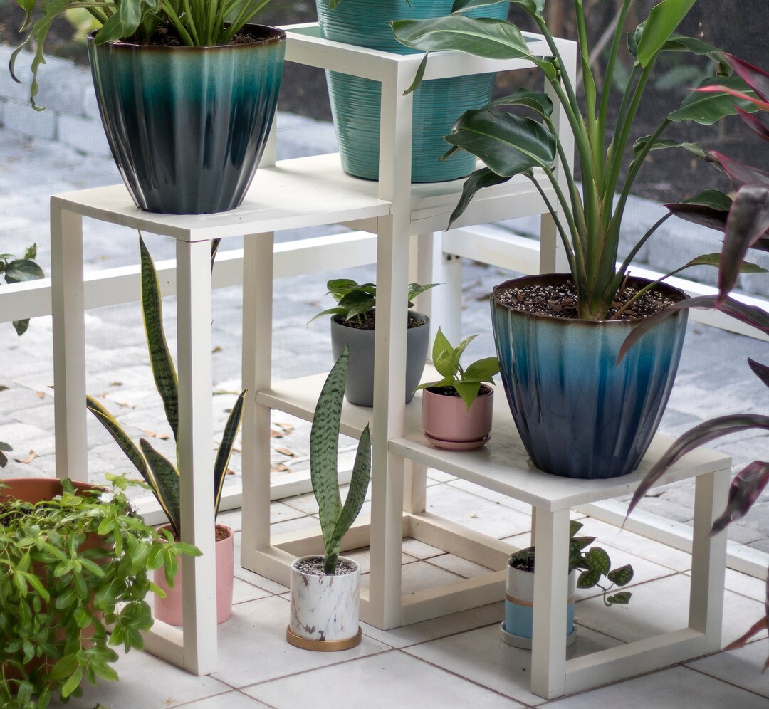 Two Level Multi-plant Stand - Etsy