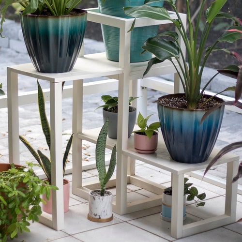 Two Level Multi-plant Stand - Etsy