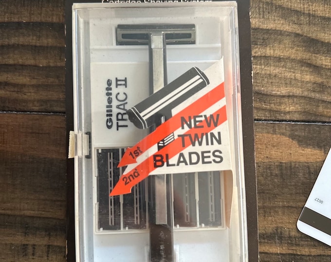 1971 GILLETTE TRAC II - Etsy