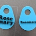 Goat Name Tags 3D Printed - Etsy