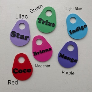 Goat Name Tags 3D Printed - Etsy