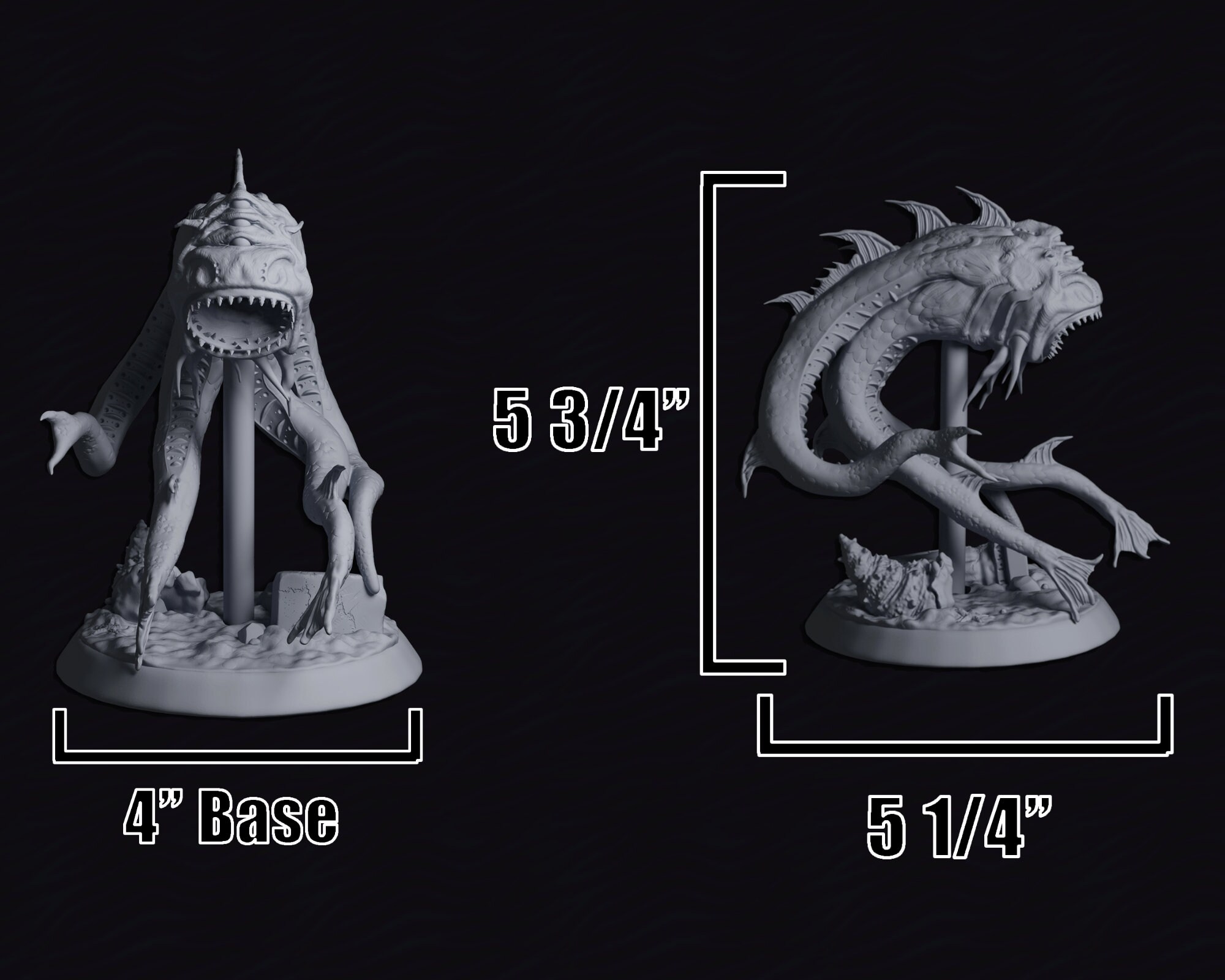 Aboleth Tabletop Miniature - Etsy